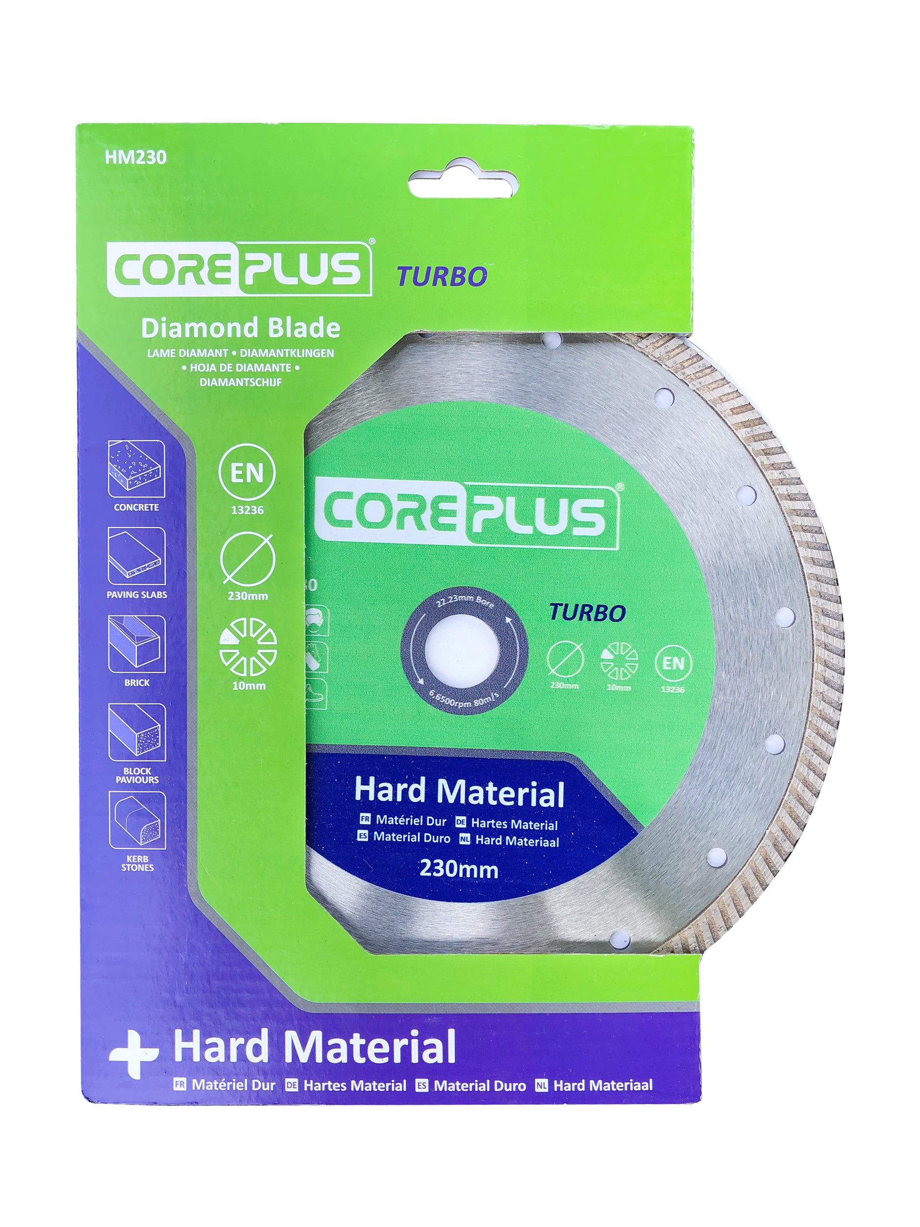 Hard Materials Turbo Diamond Blade | Core Plus Specialist