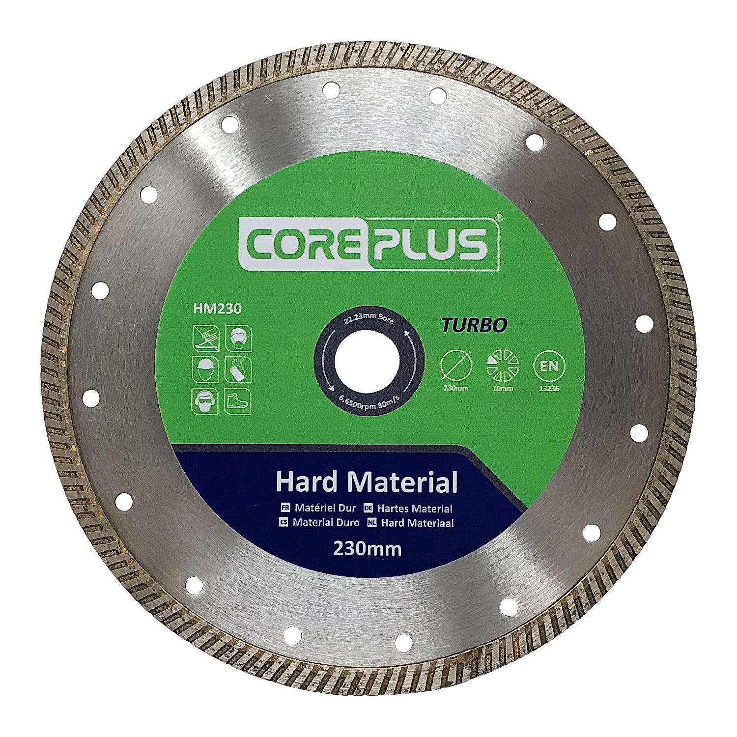 Hard Materials Turbo Diamond Blade | Core Plus Specialist