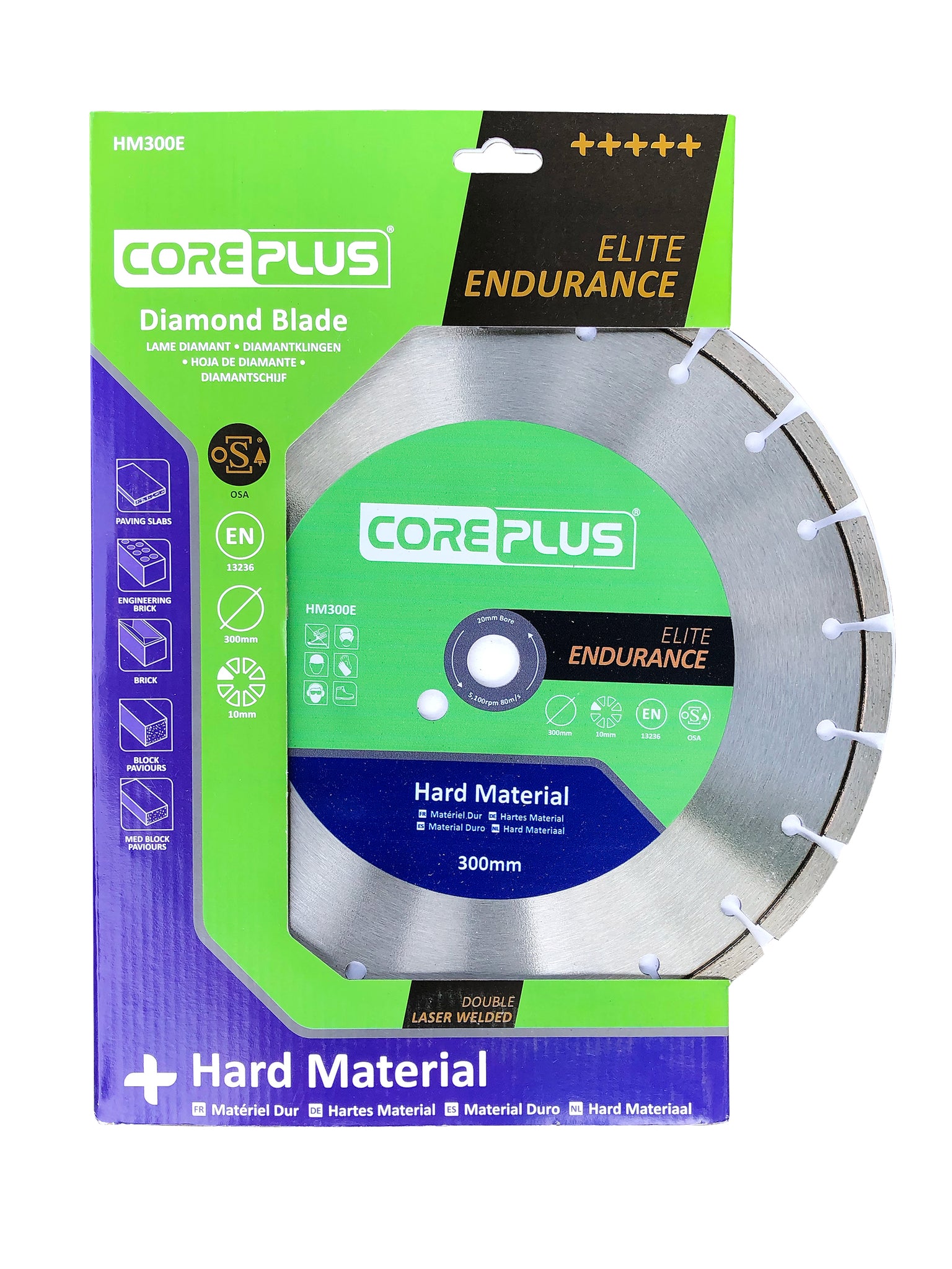 Elite Endurance Hard Materials Diamond Blade | Core Plus Specialist
